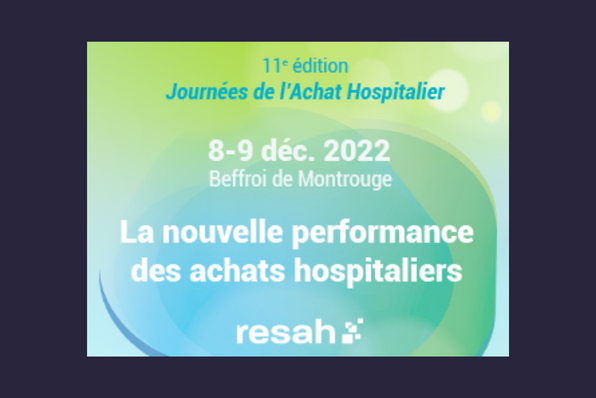 Rendez-vous aux Journées de l'Achat Hospitalier 2022