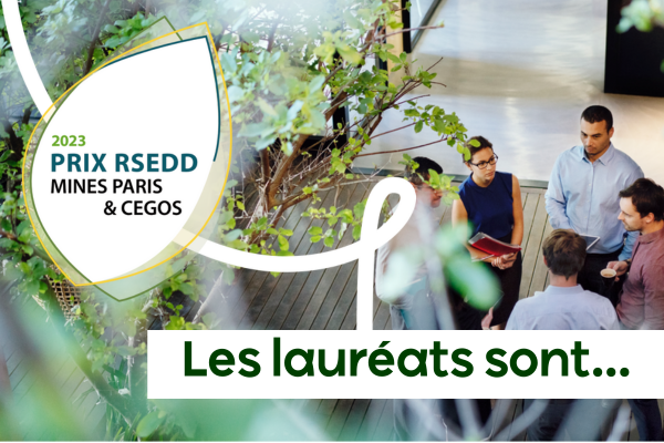 PRIX RSE DD Cegos et MINES Paris – Et les lauréats 2023 sont…